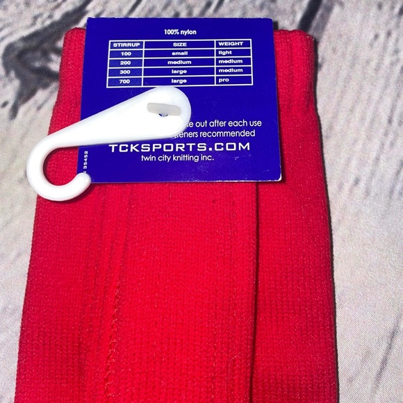 Tck | Underwear & Socks | Tck Red Baseball Stirrups 30 Large | Poshmark